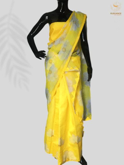ELEGANT YELLOW MEKHELA SADOR - Elegance by Preeti
